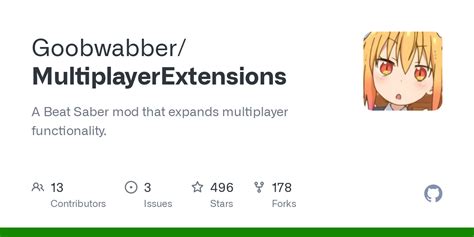 Github Goobwabber Multiplayerextensions A Beat Saber Mod That Expands Multiplayer Functionality