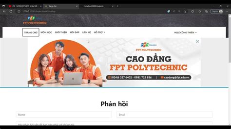 Hướng Dẫn Sử Dụng Web Làm Bài Quiz Bài Assignment Môn Frontend