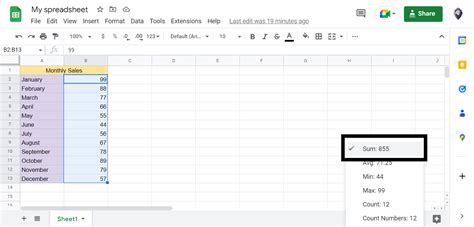 How To Sum A Column In Google Sheets 4 Easy Methods