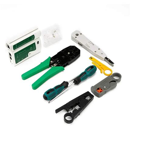 Kit De Herramientas Para Redes Crimpadora Pelacable Rj45 MCI Electronics