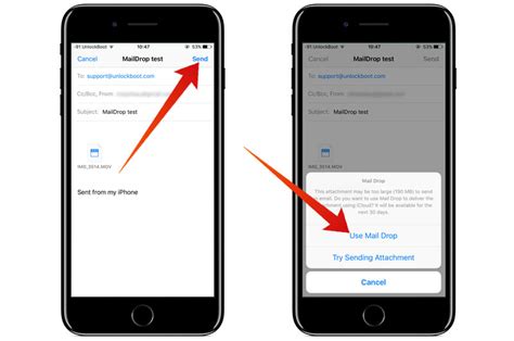 How To Use Mail Drop To Send Large Files From Iphone Or Mac