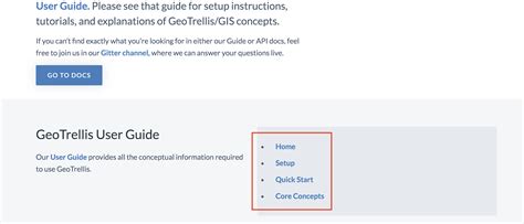 broken links on documentation page · issue 109