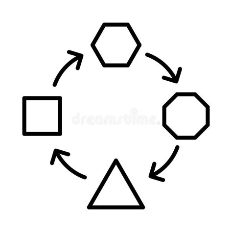 Adaptation Icon Vector Illustration Stock Vector Illustration Of Emotional Outline
