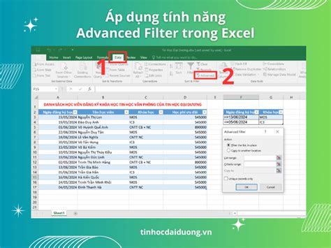 Cách Sử Dụng Advanced Filter Trong Excel Có Ví Dụ Chi Tiết Tin Học
