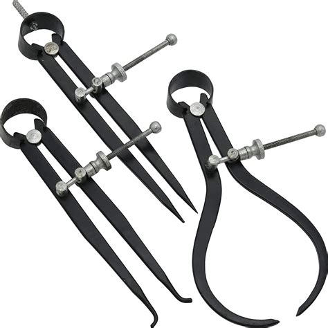 3 Inside Outside Divider Calipers Machinist Tool Set 6