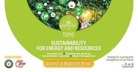Sustainability For Energy And Resources