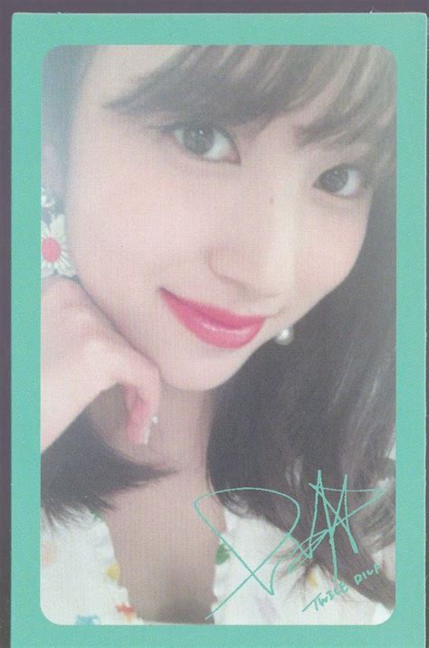 Twice Summer Nights Mina Photocard Photocard Photo Cards Mina