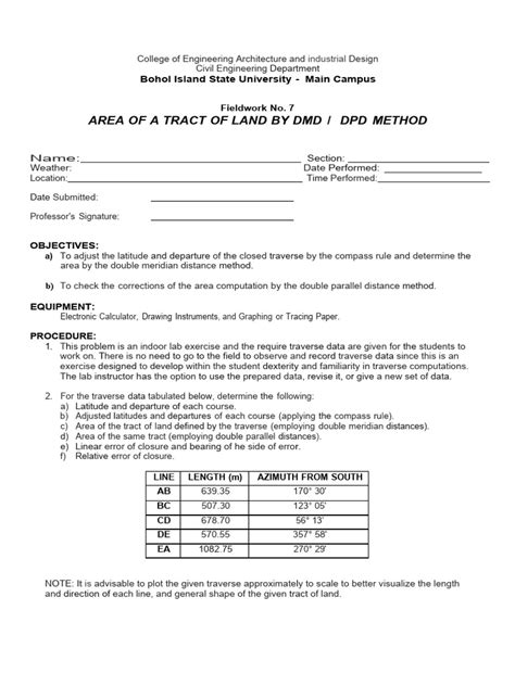 Lab No7 Download Free Pdf Area Latitude