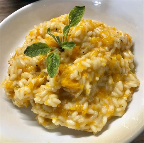 Roasted Butternut Squash And Sage Risotto