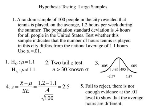 Ppt Hypothesis Testing Large Samples Powerpoint Presentation Free Download Id 5850842