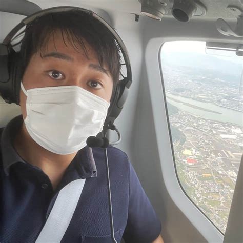 Ksbアナウンサーさんのインスタグラム写真 Ksbアナウンサーinstagram 「🎤 在間です！ 先日ヘリコプターに乗り、上空から見た