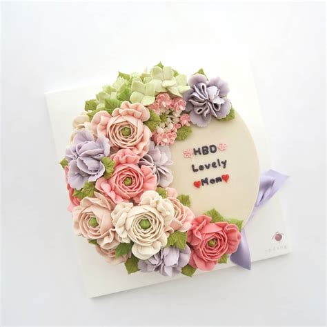 2호 크레센트 백설기 ⠀⠀ 인상 좋은 아버님께서 온당 서대문 은평 마포 앙금플라워떡케이크