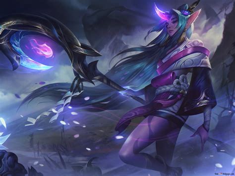 Spirit Blossom Soraka League Of Legends 8k Wallpaper Download