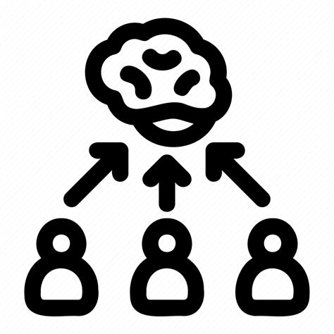 Brainstorming People Group Team Brain Thinking Icon Download On Iconfinder
