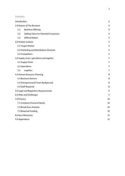 Home Tutoring Business Plan Template Guide Desklib