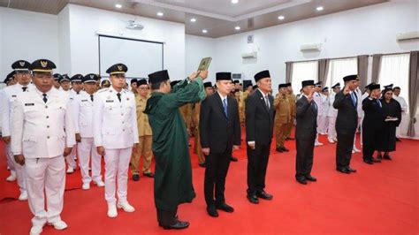 Pelantikan 92 Pejabat Di Lingkungan Pemko Pematangsiantar Sudah Penuhi