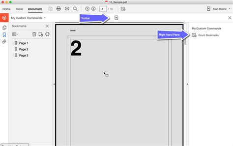 Create Custom Commands In Adobe Acrobat Dc Pro Khkonsulting Llc