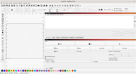 on opening lightburn panels resize incorrectly desktop to about 1 3