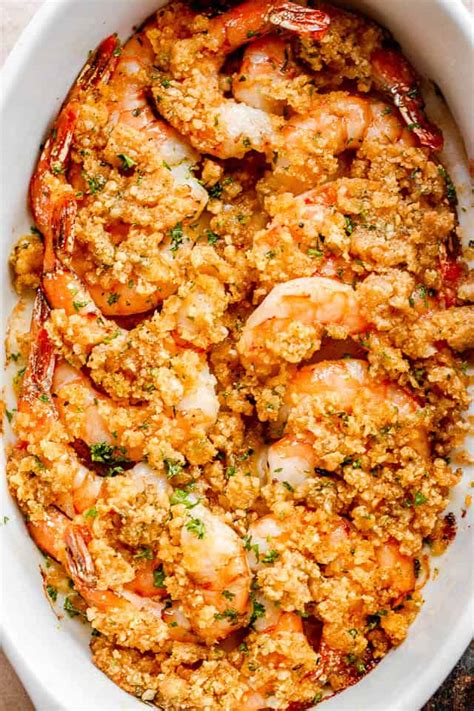 Garlic Butter Baked Shrimp Shrimp De Jonghe