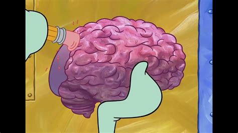 Squidward Erases His Brain Youtube