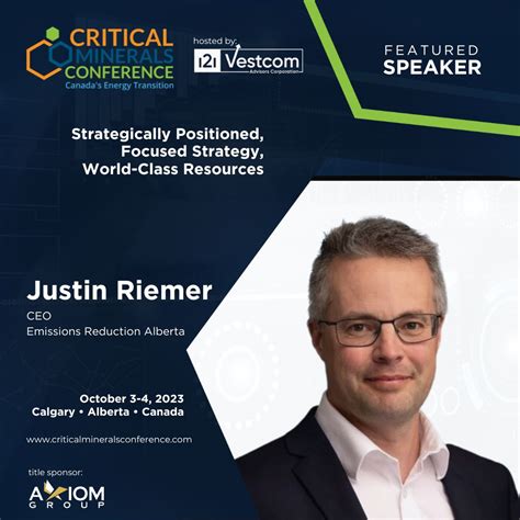 Criticalmineralsconference2023 Emissions Reduction Alberta Era