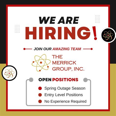 The Merrick Group Inc On Linkedin Applynow Hiring Hiringsoon
