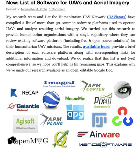 Which Uav Image Processing Software Is The Most Robust One Researchgate