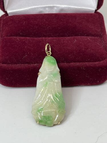 Vintage 14k Gold Chinese Gem