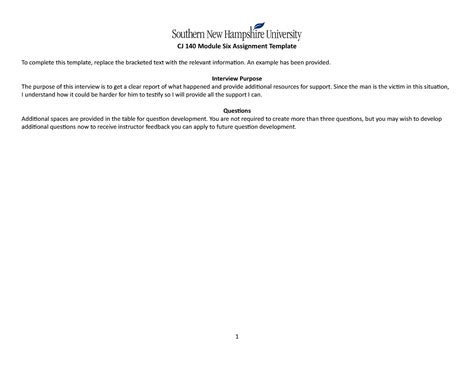 CJ 140 Module Six Assignment CJ 140 SNHU StuDocu