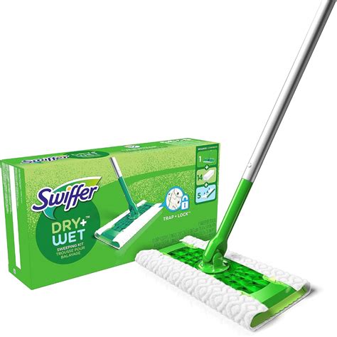 swiffer sweeper 2 in 1 mops for floor cleaning dry and wet multi surface floor
