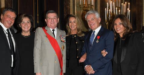 Le Général Benoît Puga Sa Femme Isabelle Nicole Coullier Et Son Mari Gilbert Coullier Guest