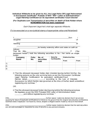 Fillable Online German Certificate Of Inheritance Fax Email Print