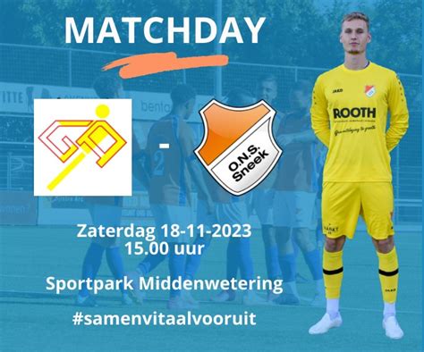 Wedstrijdverslag Go Ahead Kampen Ons Sneek Ons Sneek