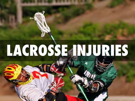 Lacrosse Injuries By Jw Hughes