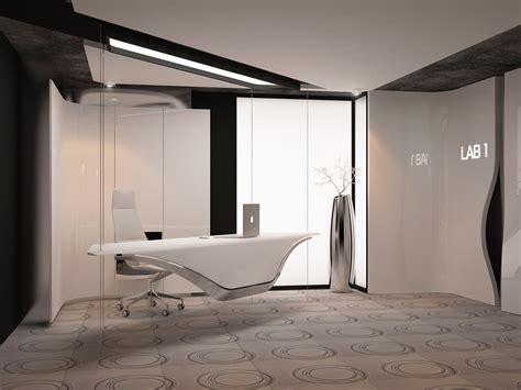 Reception Area Genetic Laboratory Behance