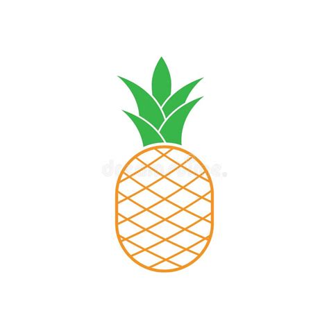 Pineapple Vector Eps Hand Drawn Vector Eps Logo Icon Crafteroks