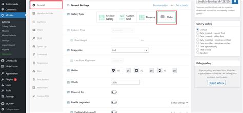 how to add captions under photos in a wordpress slider