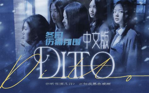 冬日伤痛氛围感×中文版ditto她们吻过你落笔处，想保全一朵完好的花 哔哩哔哩