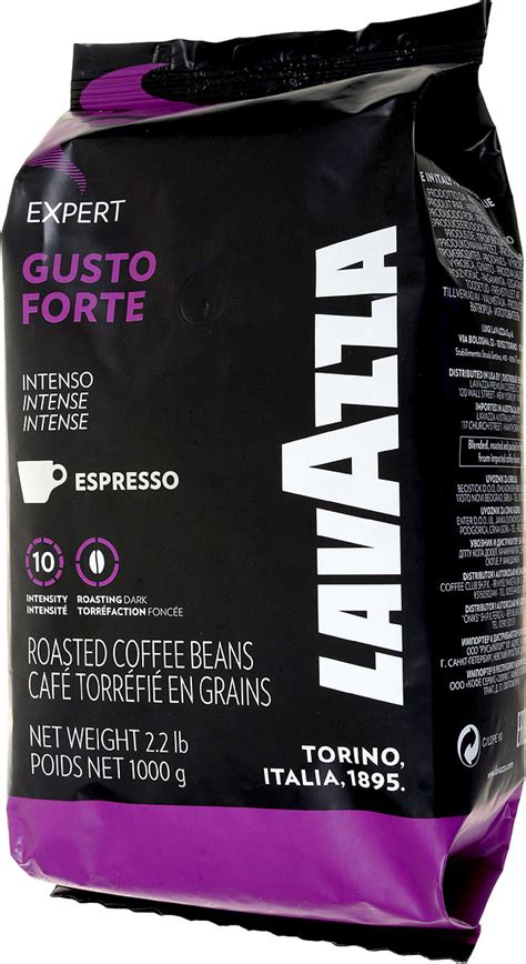 Кофе в зернах Lavazza Gusto Forte Vending, 1 кг — купить в интернет ...