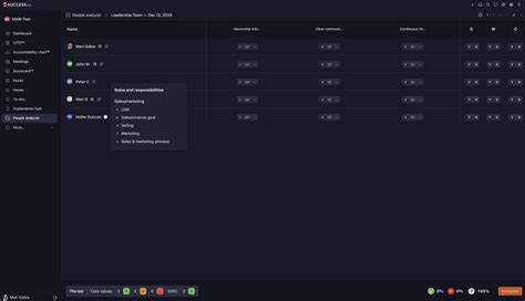 How To Use The People Analyzer —