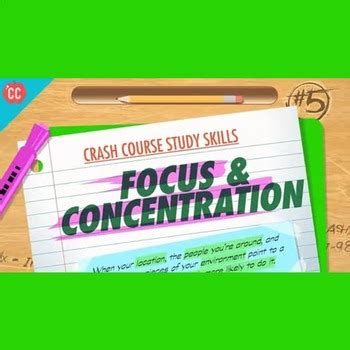Crash Course Study Skills 5 Worksheet Answer Key By Ms Dugger