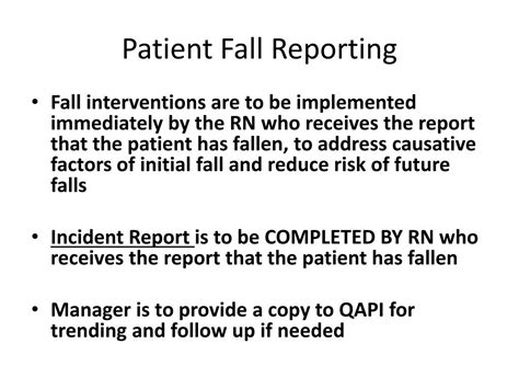 Ppt Fall Reduction Program Powerpoint Presentation Free Download Id5504170