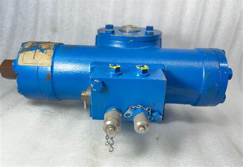 Pleiger Stk100 0332 Actuator Pleiger Stk100 0332 Hydraulic Actuator 150 Bar Marine Valve