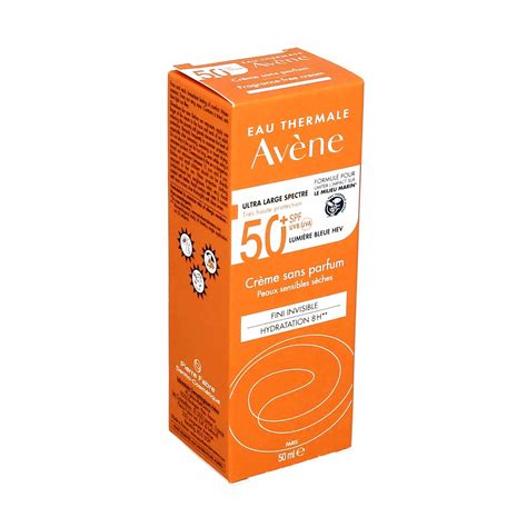 Avène Crème Sans Parfum Spf50 Tube De 50ml La Pharmacie De Pierre