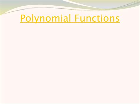 Notes Graphs Of Polynomials Key Technology And Computing