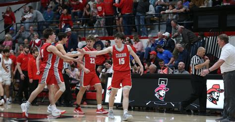 Redhounds Clinch 50th Districts Top Seed Hand Whitley County 69 63