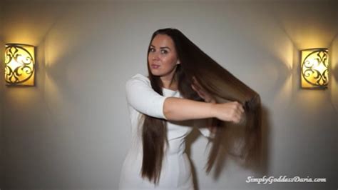 Long Mesmerizing Hair 1080p Hd Darias Fetish Kingdom