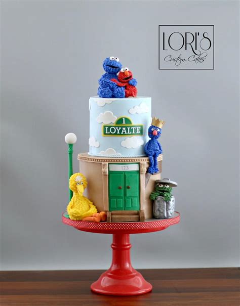 Grover Sesame Street Cake