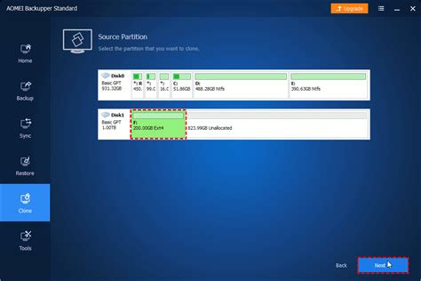 Copyclone Ext4 Partition To Another Drive Freely And Securely