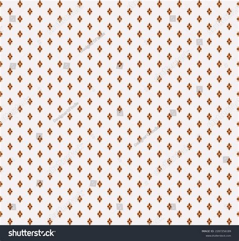 Small Butti Motif Allover Design Pattern Stock Illustration 2287256189